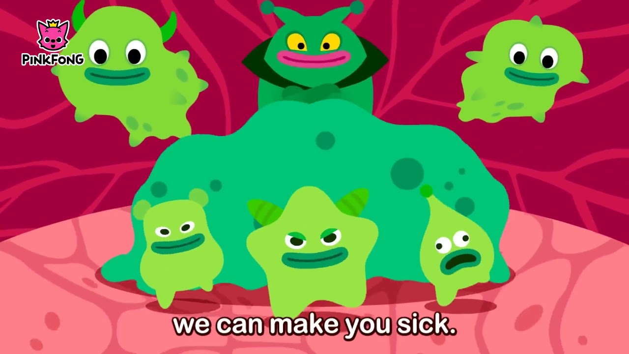 Immune System Fight off the Germs Body Parts Songs Pinkfong Songs for ...