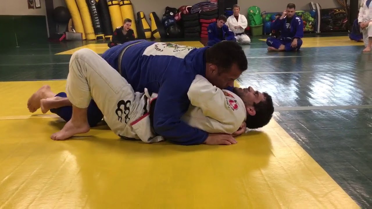 Half guard to knee shield - YouTube