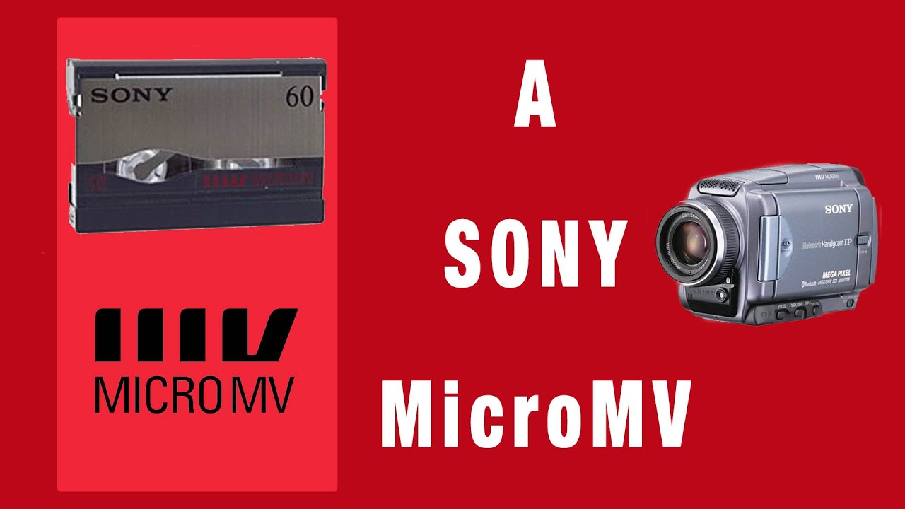 Sony MicroMV - A világ legkisebb videókazettája - YouTube
