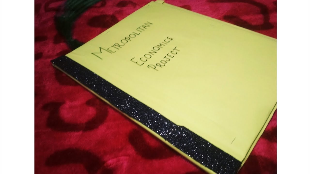 How to cover and decorate cardboard file | Alina Lari | - YouTube