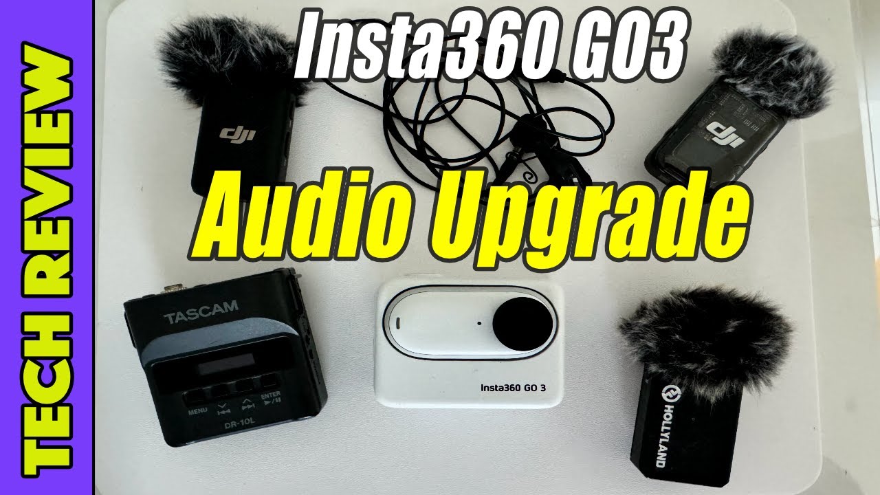 Upgrade Insta360 Go3 Audio with these External mic options - YouTube
