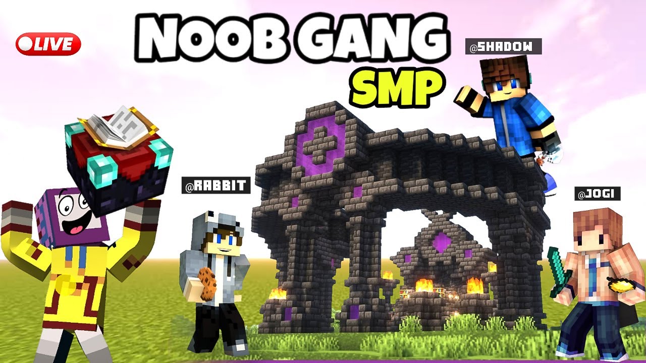 🔴Noob Gang Build Enchantment Room 🤭Minecraft Smp - YouTube