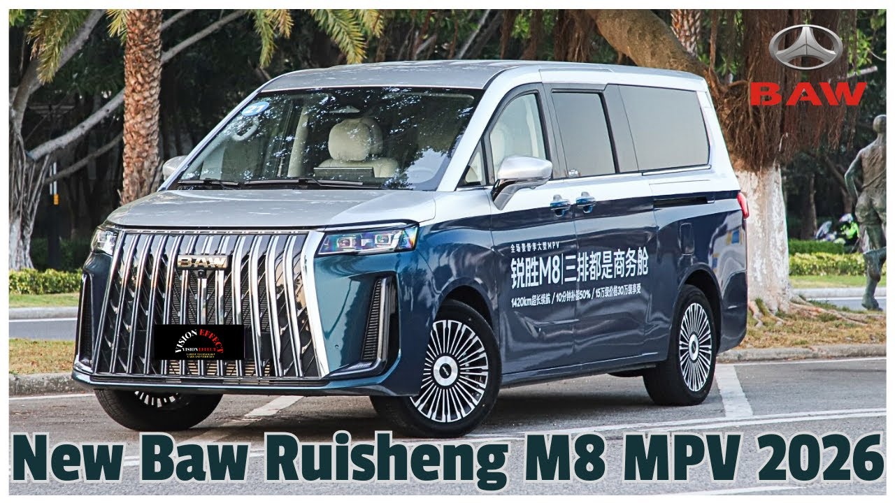 Will the Baw Ruisheng M8 MPV 2026, Priced at 129,800 RMB, Revolutionize ...