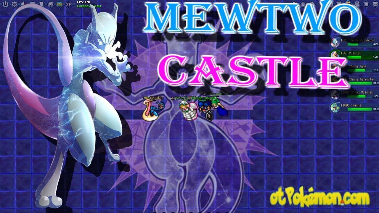Resumo do mewtwo castle no mundo Blue - OTPOKEMON - YouTube