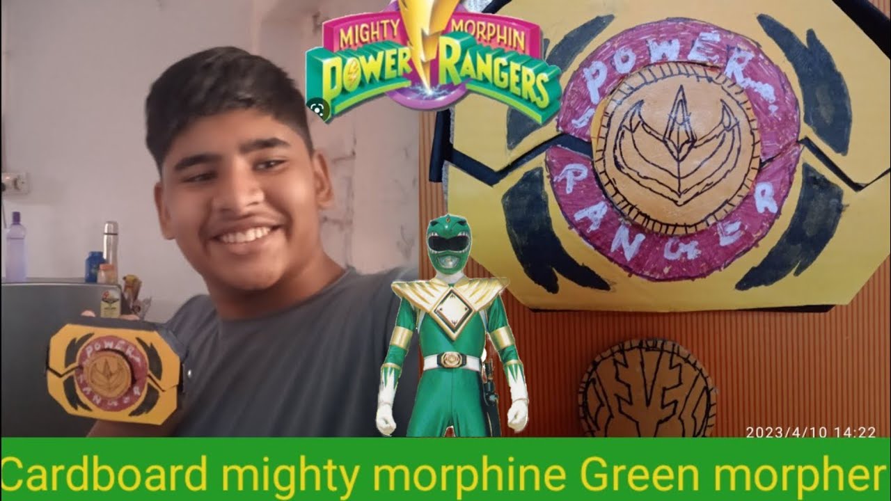 How to make power ranger mighty morphine Green ranger morpher with ...