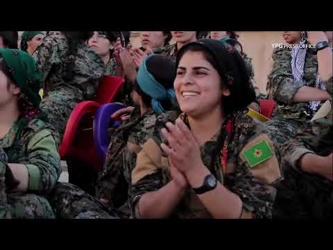 With the antifascist women‘s struggle we let freedom "breathe"! - Solidarity song for Rojava ...