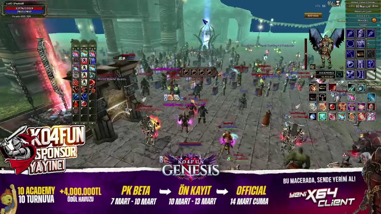 ko4fun Genesis pk 11 Nisan ilk Academy Open - YouTube