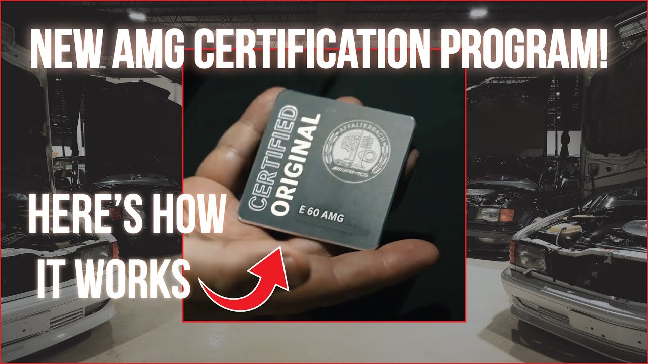 Announcing The New AMG Certification Program! - YouTube