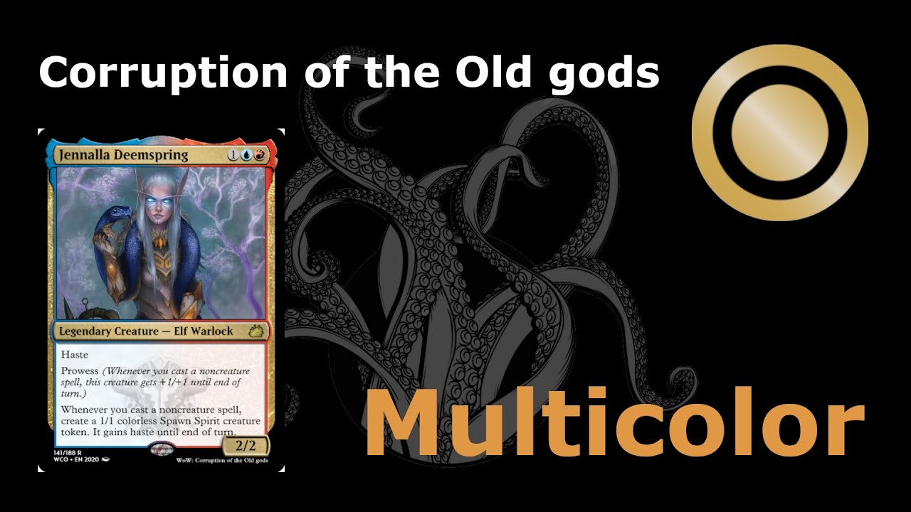 Corruption of the Old gods multicolored | World of Cardcraft | Custom ...