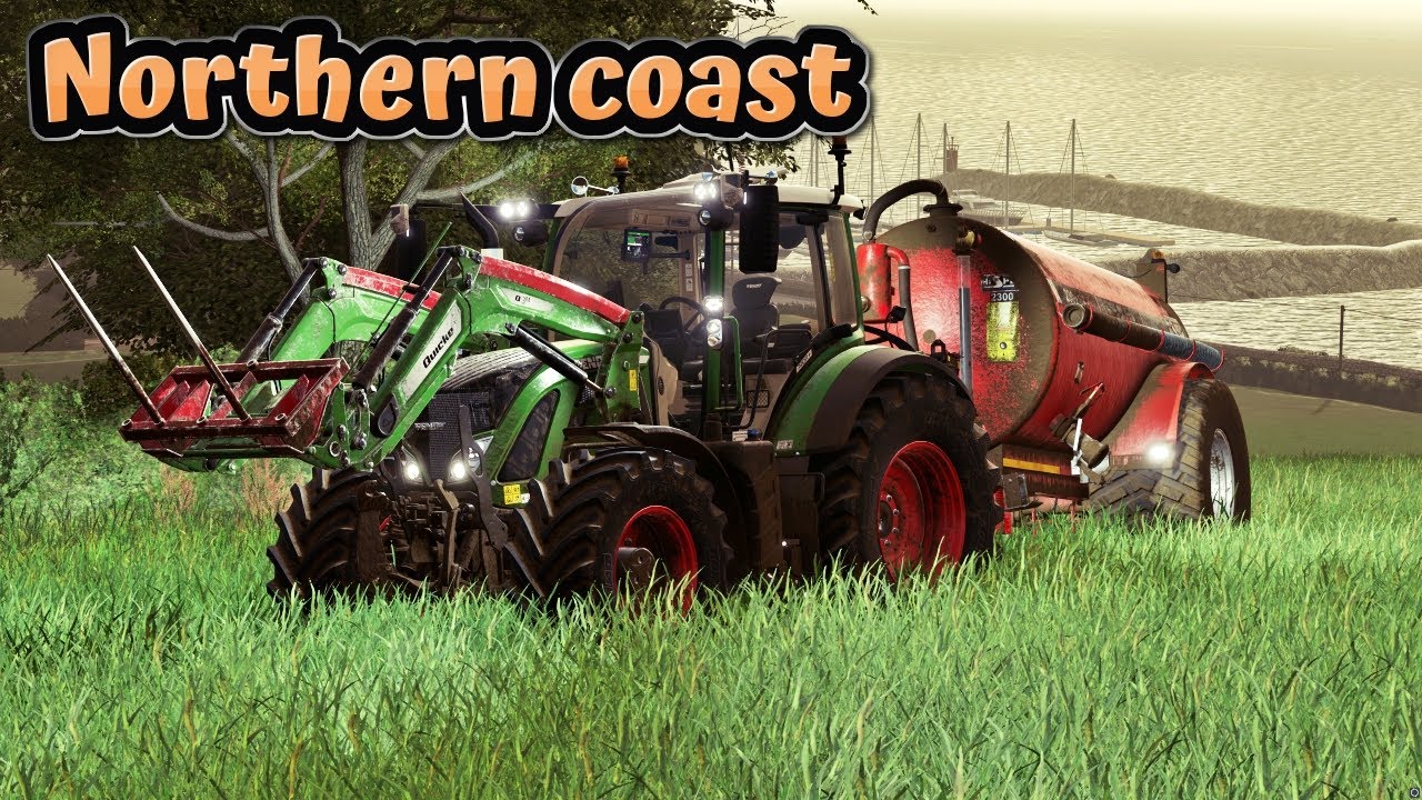 #Farming #fs22 back on the northern coast (pc) - YouTube