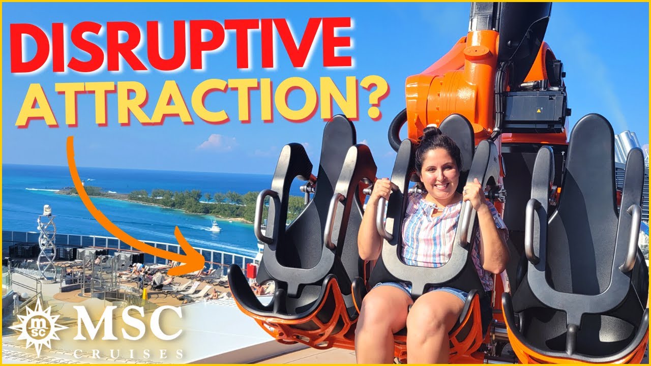 NEWEST Cruise Ship Attraction, ROBOTRON MSC Seascape Full Experience ...