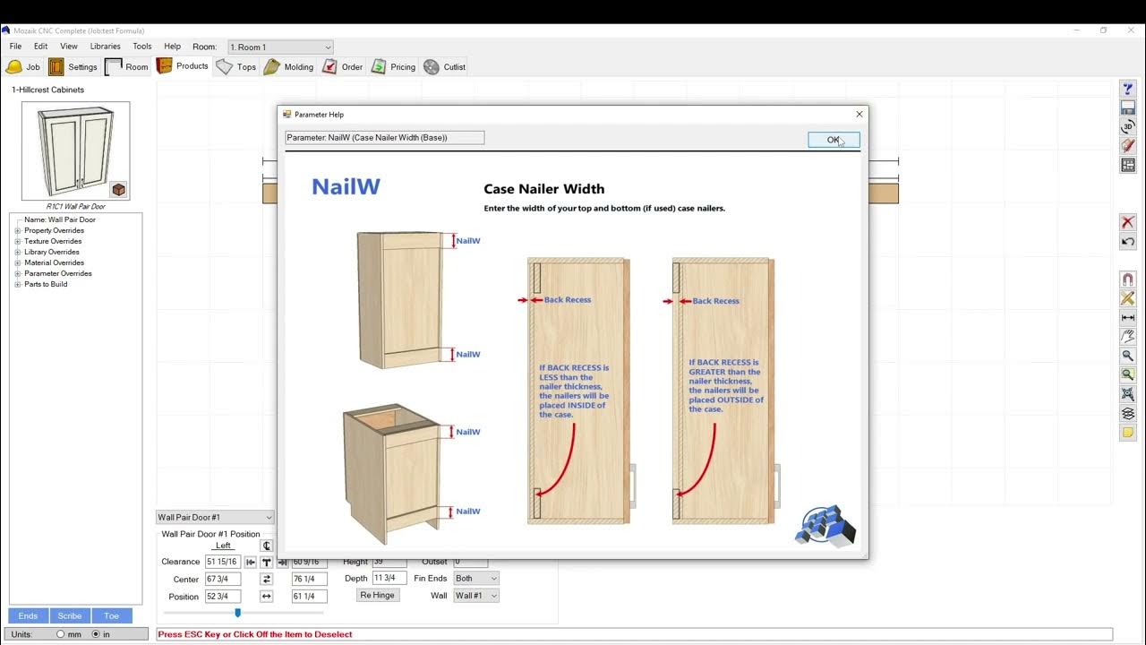 Parameters Menu - Mozaik Software Tutorials - YouTube