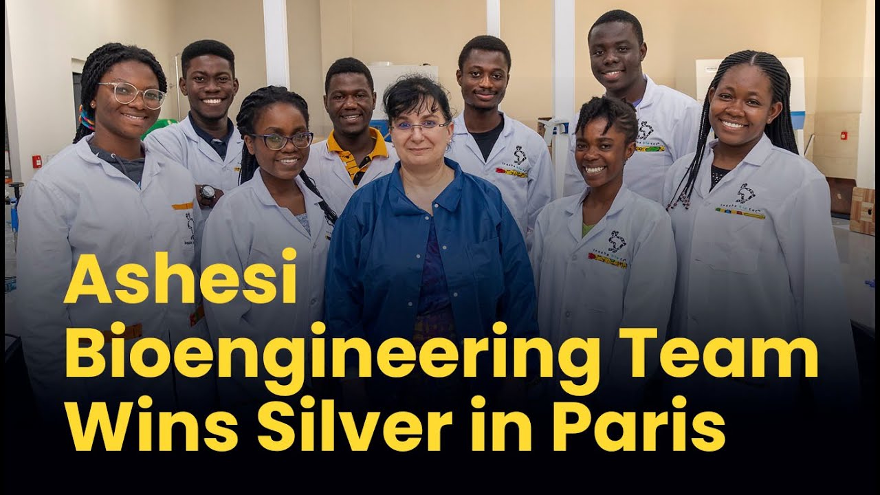 #Ashesi BioEngineering Student Team wins Silver Medal at Synthetic ...