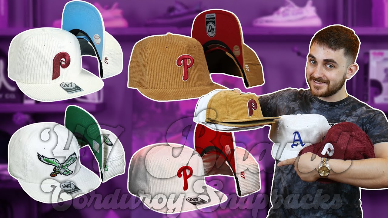 '47 Brand Exclusive Corduroy Snapbacks | Cooperstown and Current Day ...