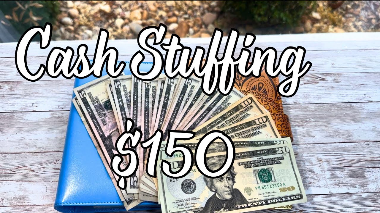 Cash Stuffing $150 | Revolving and Kiddos Binder | 1st Paycheck for Nov ...