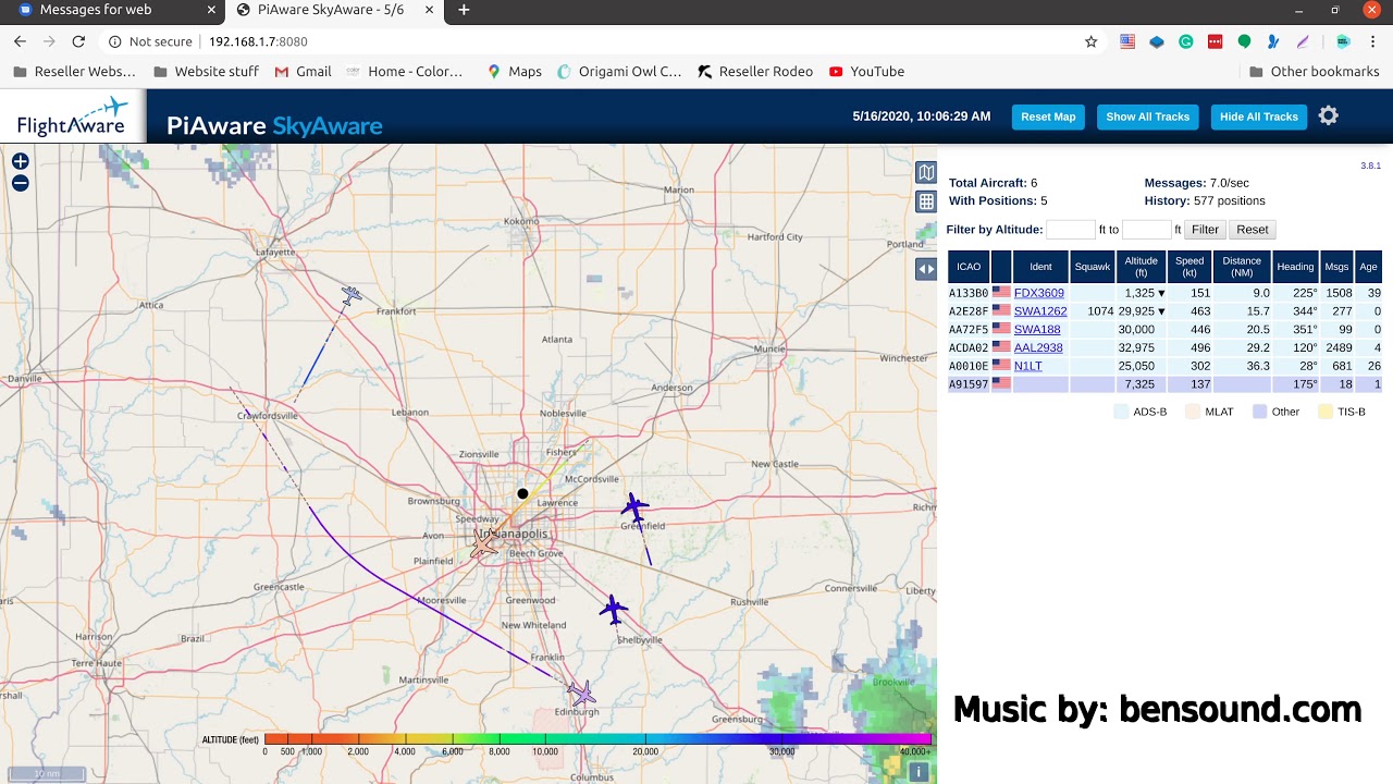 My PiAware setup from FlightAware - YouTube