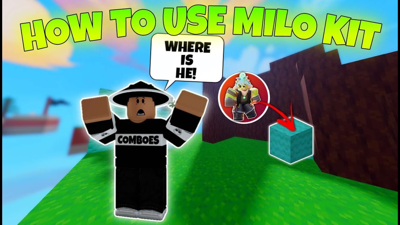How To Use The New Milo Kit In Roblox Bedwars... - YouTube