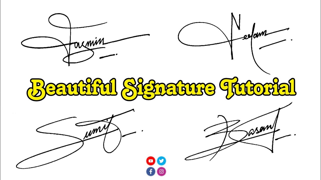 How To Do Beautiful Signature How To Create Signature signature How To Do Beautiful Signature How To Create Signature signature