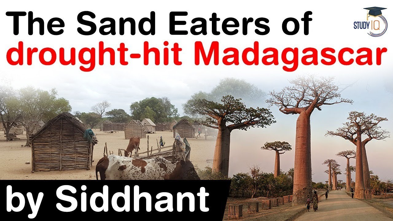 Food crisis in Madagascar made people Sand Eaters - Locals eat white ...