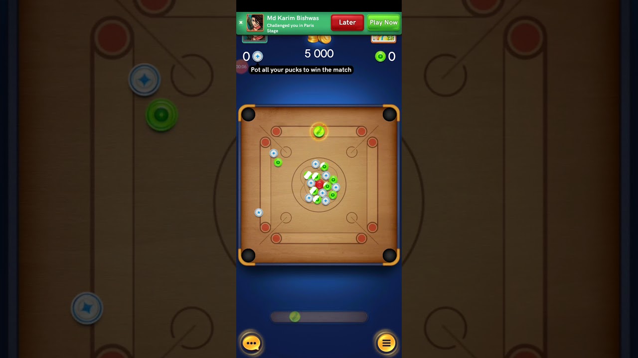 Caroom board game play s1 e1 - YouTube