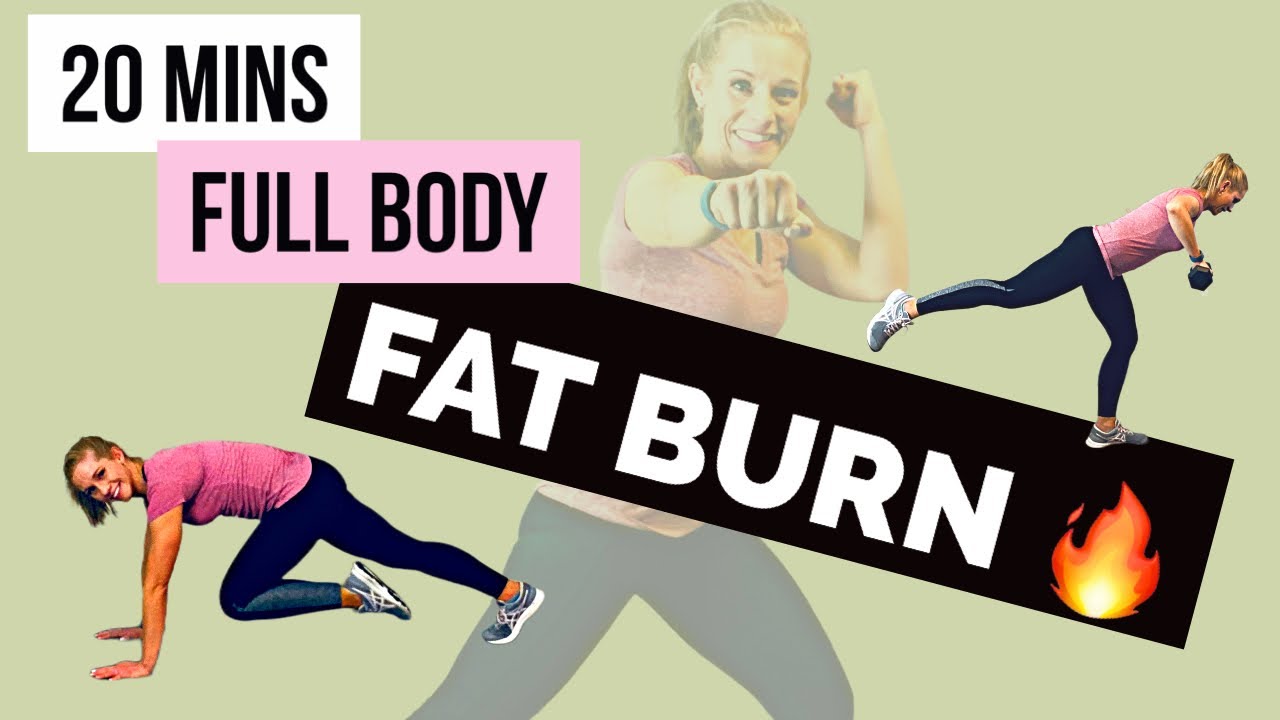 20 Min Fullbody Workout Dumbbell Follow Along Fitness Fat Burning