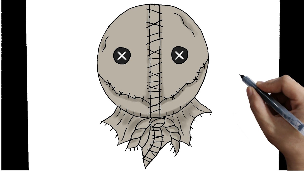 How To Draw Sam - Trick or Treat - YouTube