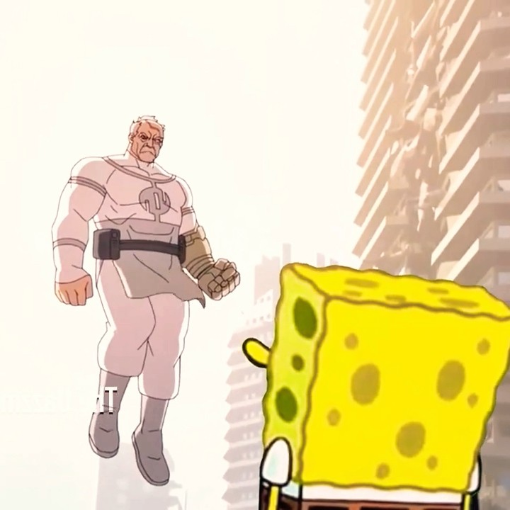 SpongeBob vs Conquest Part 1 #animation #parody #spongebob #invincible ...