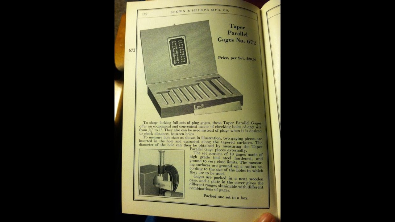 Taper Parallel Gages #672 (part 2) - YouTube