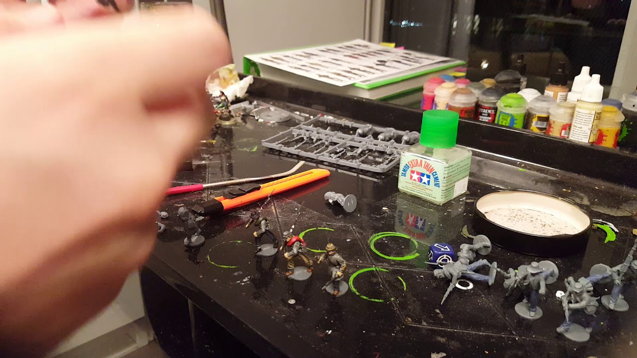 How to make plastic model soldiers. - YouTube