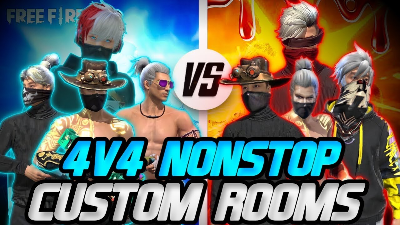 ASN YT GAMING IS BACK | FREE FIRE LIVE 4V4 NONSTOP CUSTOM ROOM | FF Live Telugu Hindi| #ff - YouTube