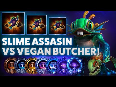 Murky March - SLIME ASSASSIN VS VEGAN BUTCHER! - HARDSTUCK BRONZE 5 ...