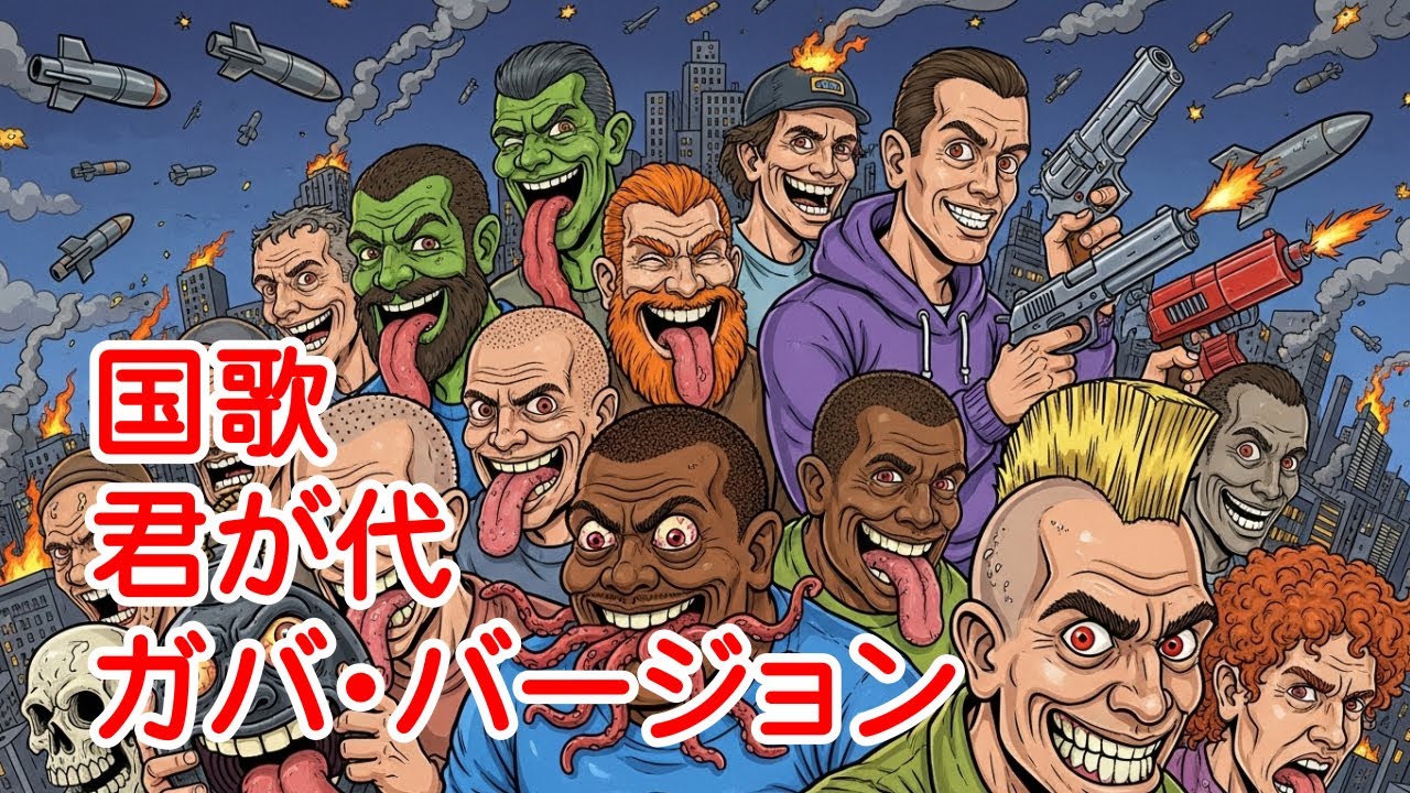 国歌 君が代 ガバ・バージョン National Anthem: Kimigayo - Gabber Version 国歌 君之代 加百版本 ...