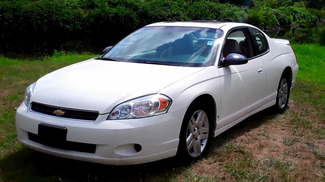 2007 CHEVROLET MONTE CARLO LT COUPE 2DR 3.5L V6 AT MOONROOF - YouTube