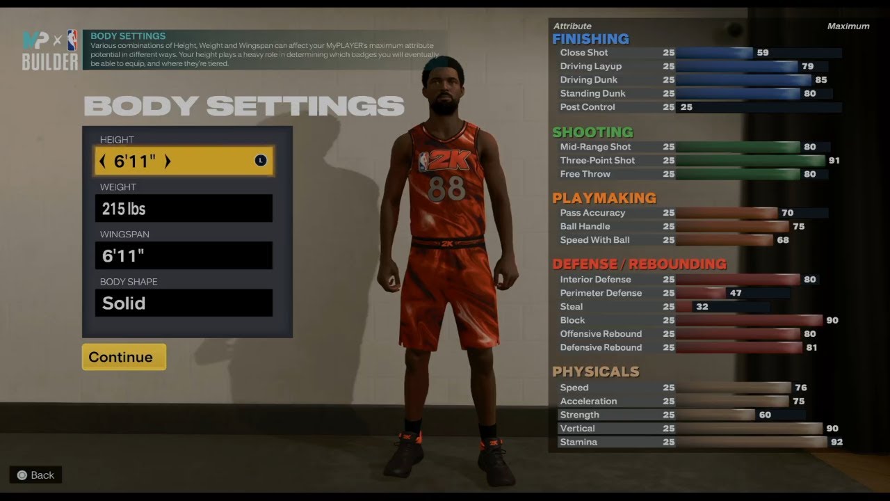 NBA 2K23 MYCAREER PS5 - BEST BUILD FOR PF EP 1 - YouTube