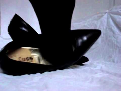 Bad high heels of Fuss Schuhe Coburg - YouTube