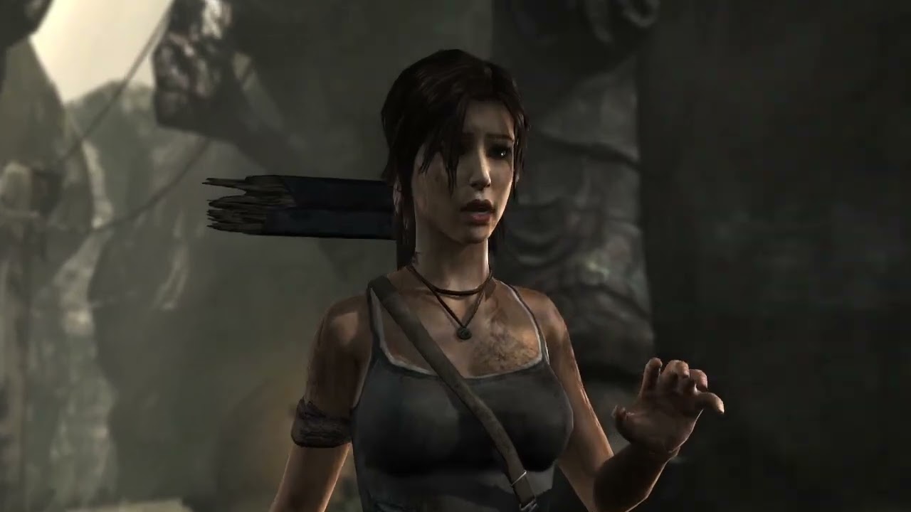 Tomb Raider 2013 Chasm Monastery Shanty Town - YouTube