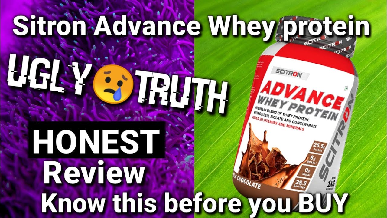 Sitron Advance whey HONEST review ( with LAB REPORT ) - YouTube