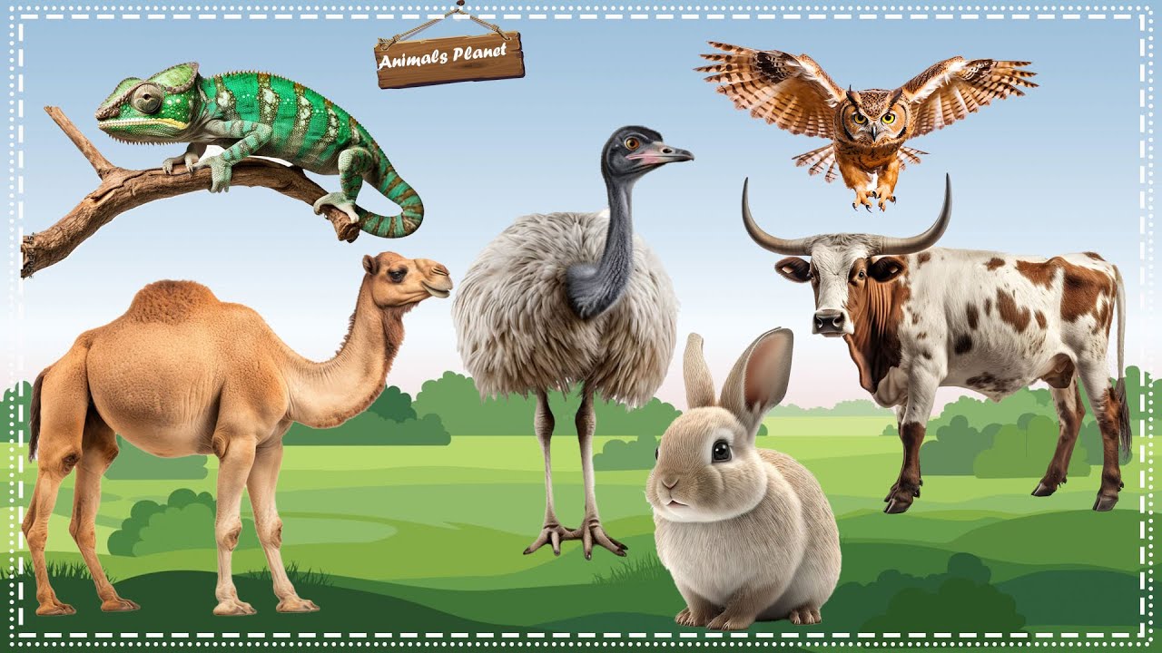 Funny Animal Moments Compilation For Relax: Chameleon, Ostrich, Owl ...