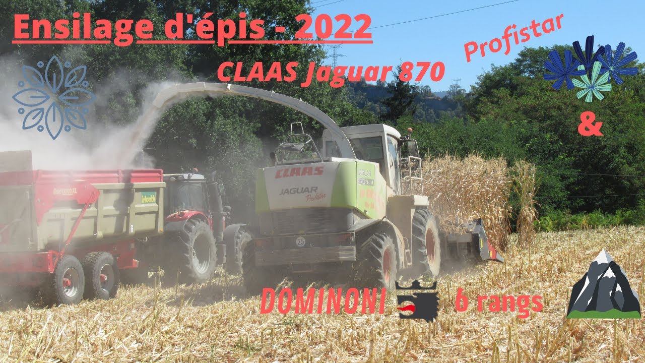 Ensilage de maïs épis / ETA Guicherd / L'ensileuse et son ...
