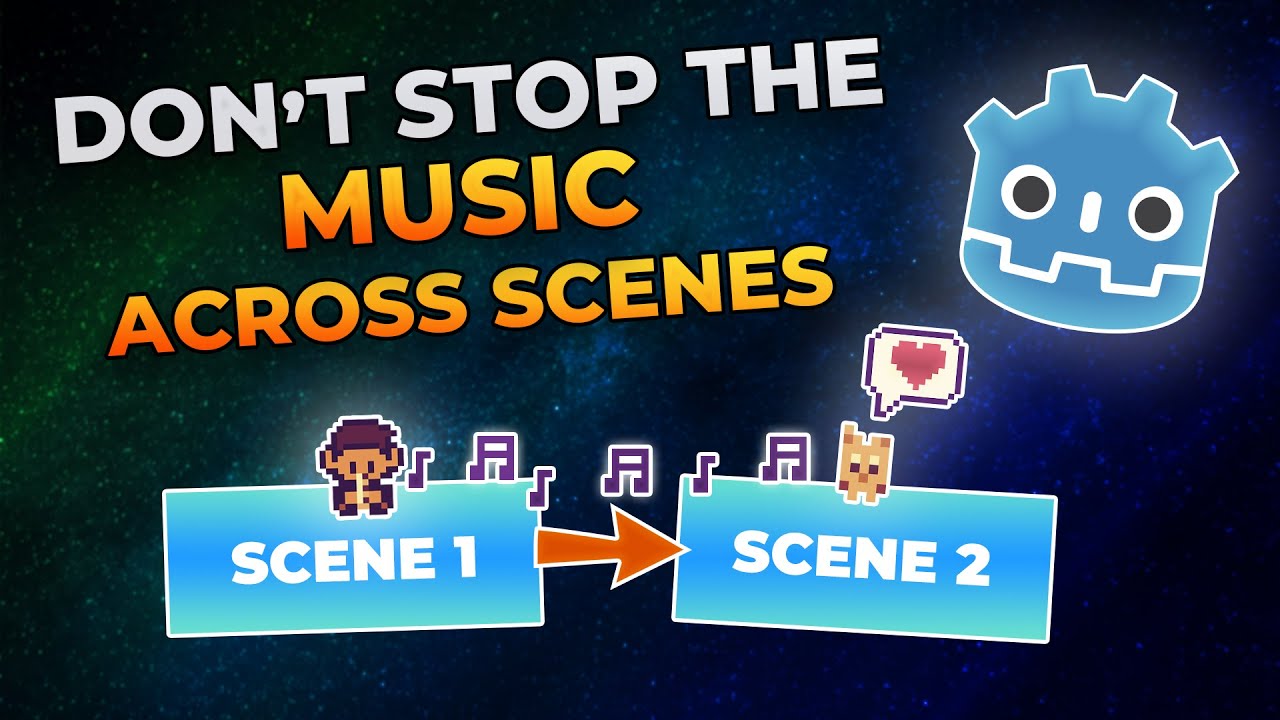 How to Play Music Across Scenes | Godot 4 Tutorial - YouTube