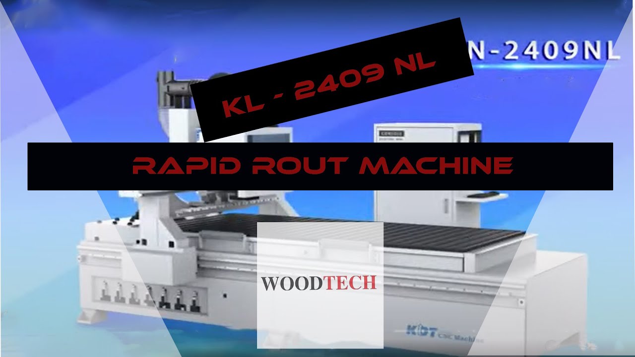 WOODTECH - RAPID ROUT 2409 NL #woodworking #woodtechchanel - YouTube