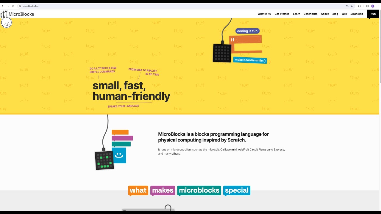 MicroBlocks Training Setup - YouTube