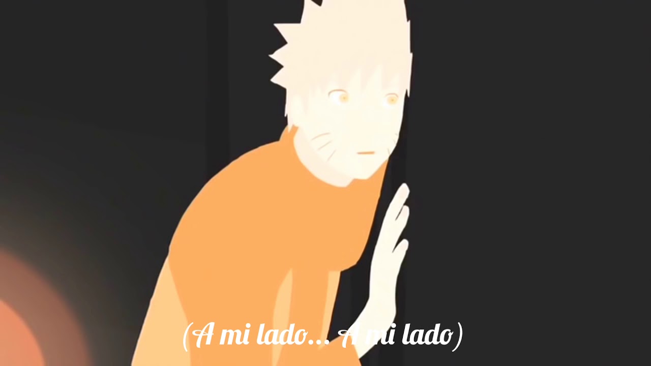 Naruto Shippuden Ed 20 - by my side (raw) Sub español - YouTube