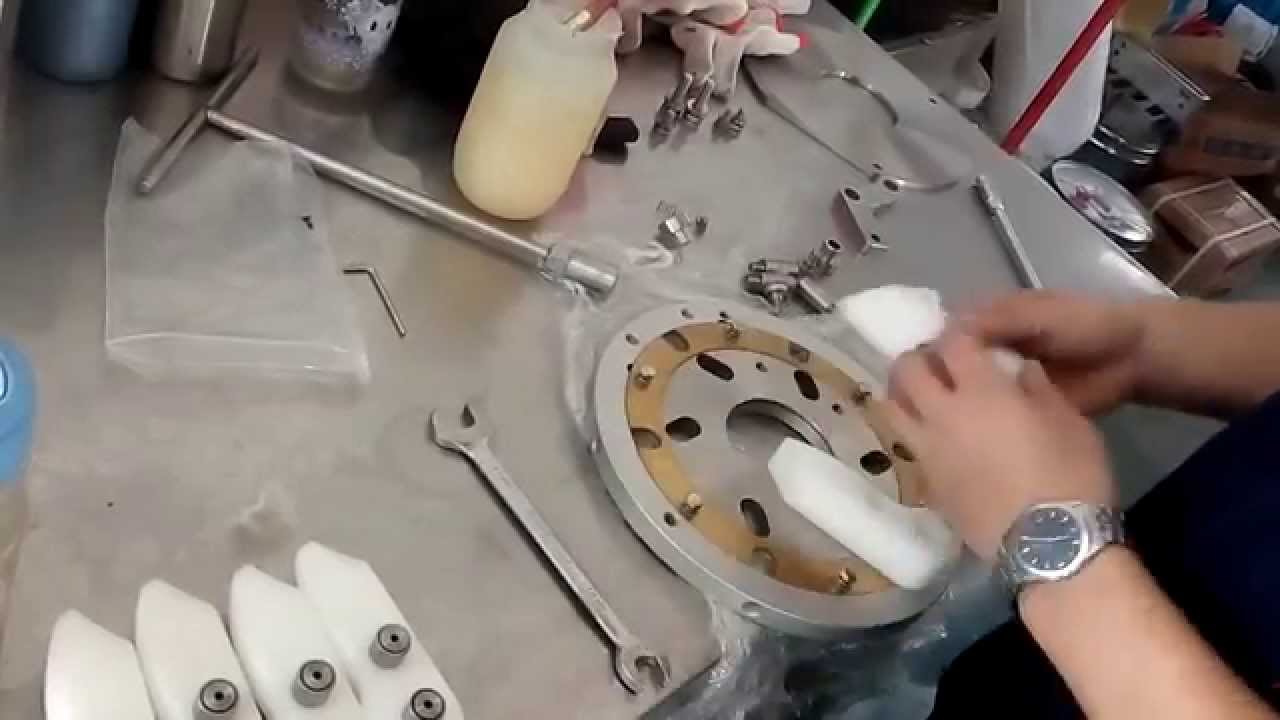 disassemble cutter plate - YouTube