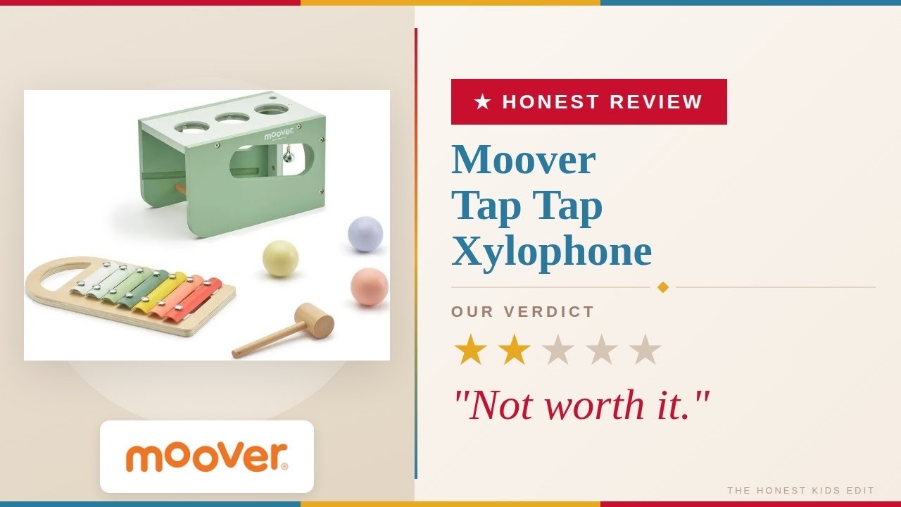 In-depth review | Moover Musical Tap-Tap Toy | Honest Toy Edit ...