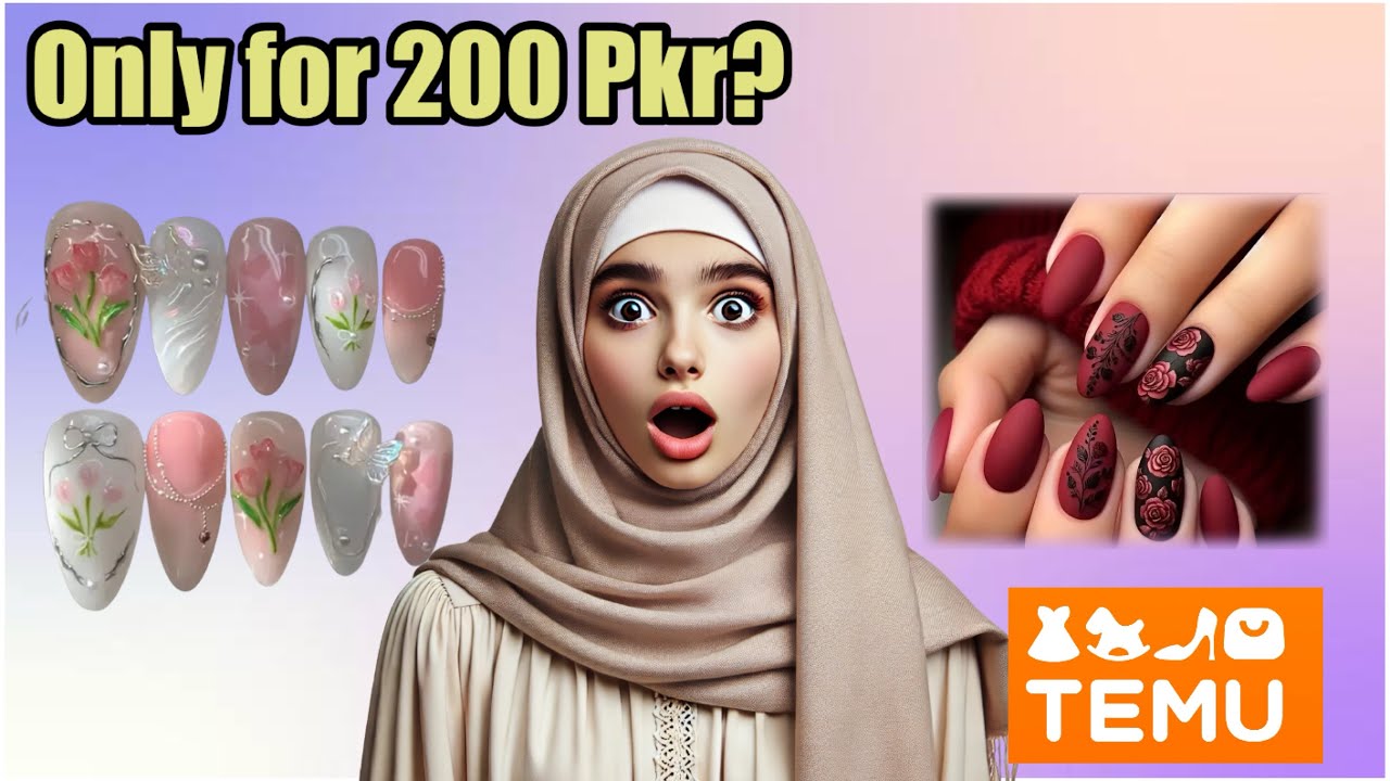 Temu Pakistan Fake Nails Review: Are They Worth It? Honest Press-On ...