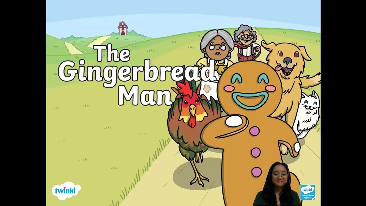 Read aloud The Gingerbread Man story - YouTube