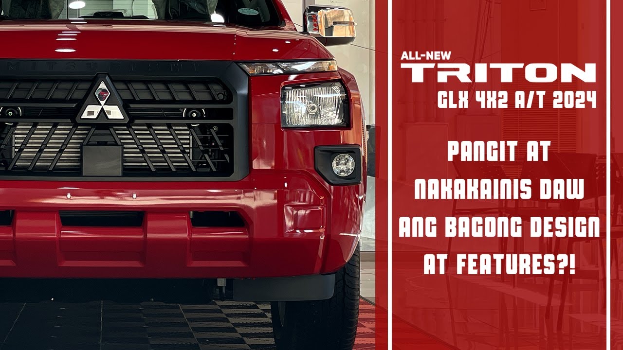 #Triton GLX 2WD A/T 2024 [Red] | Pangit At Nakakainis Nga Ba Ang Design ...