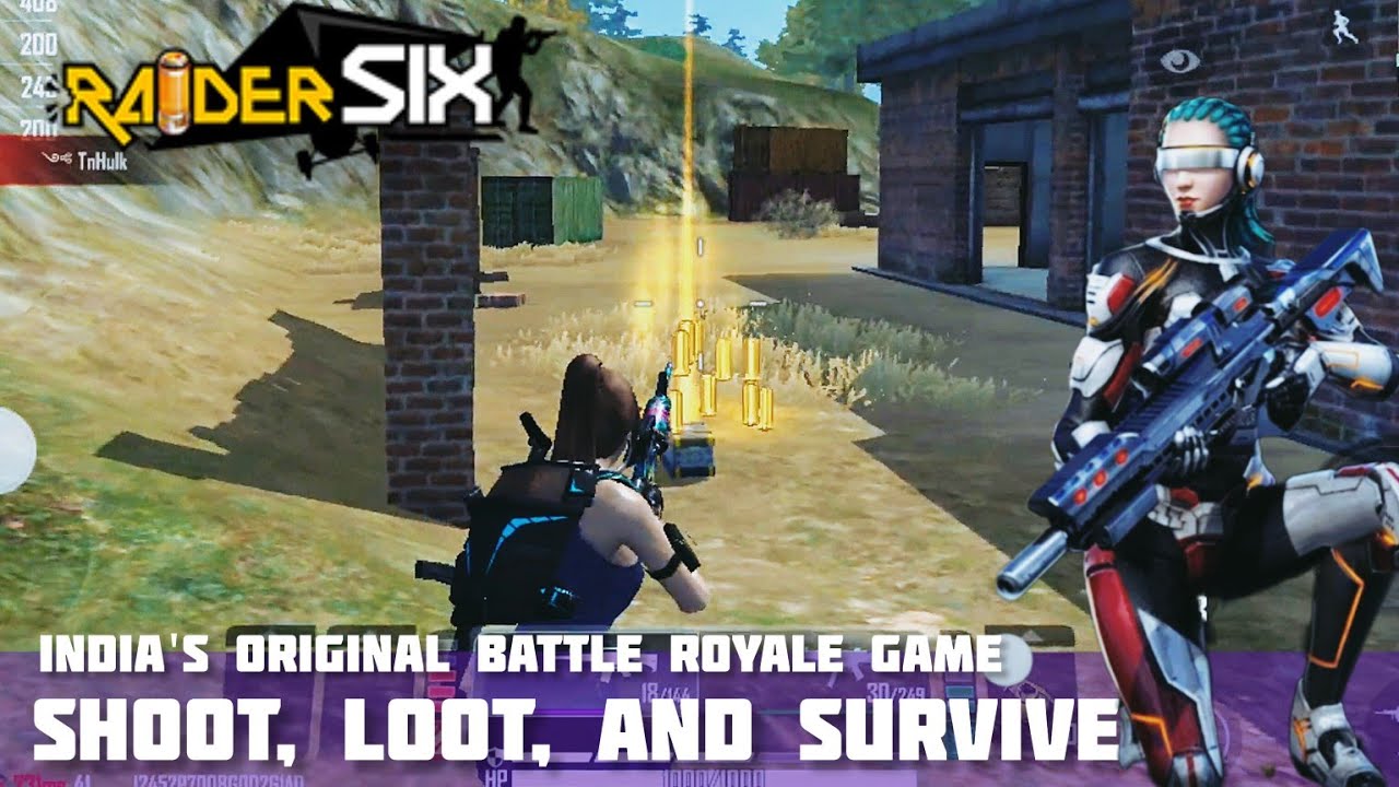 India's ORIGINAL Battle Royale Game RAIDER SIX Gameplay (Android, iOS ...