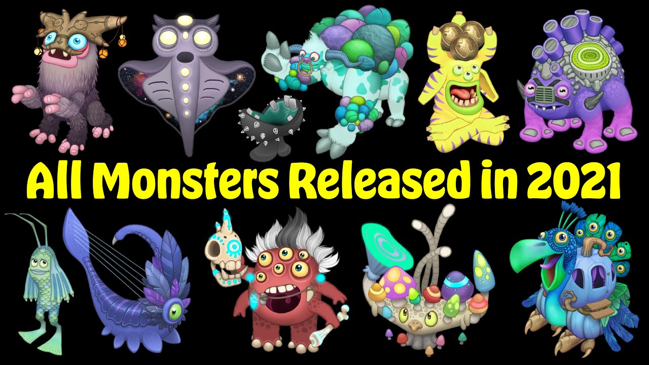All New Monsters Released in 2021 (All Sounds & Animations) | My ...